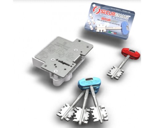 Securemme Securmap 25SX,κιτ αλλαγής συνδυασμού κλειδιού σε θωρακισμένη ...